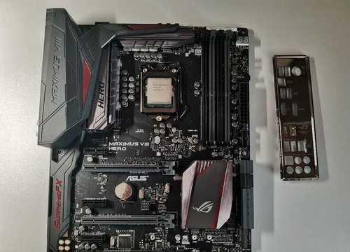 Комплект LGA1151 (Asus Maximus 8 Hero + qhqg)