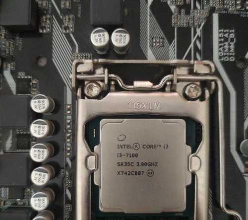 Комплект мать+проц (asus B250M-K+Core i3 7100)