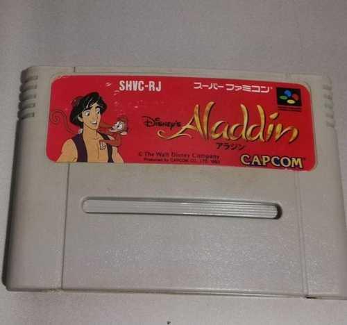 Картридж для super nintendo Aladdin