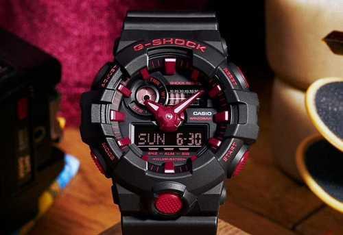 Мужские наручные часы casio G-Shock GA-700BNR-1A