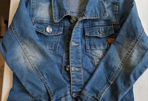 Куртка джинсовая для мальчика р-р 110-116