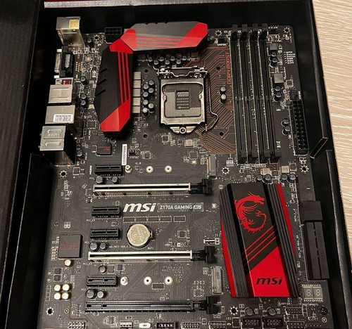 Материнская плата msi z170A gaming m5