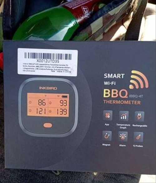 Цифровой кулинарный термометр BBQ