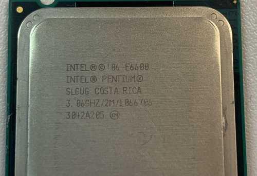 Процессор Intel Pentium E6600