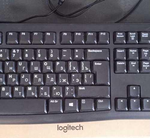 Мембранная клавиатура Logitech k120