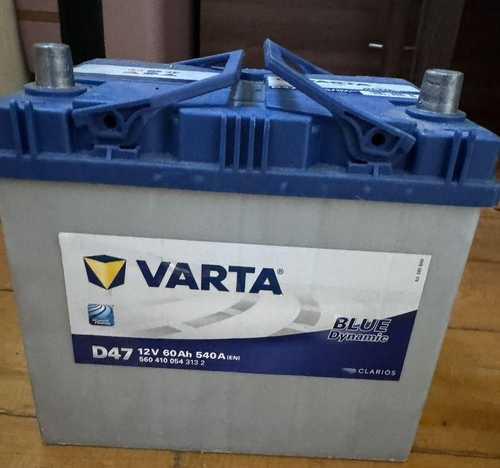 Аккумулятор Varta Blue Dunamic 60 а/ч 560410 D47