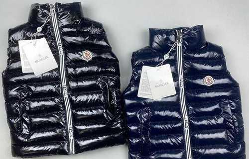 Жилетка детская Moncler утепленная для мальчика