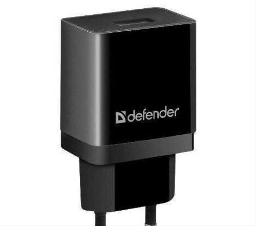 Defender Сетевой адаптер 1xUSB,5V/2.1А, кабель mic