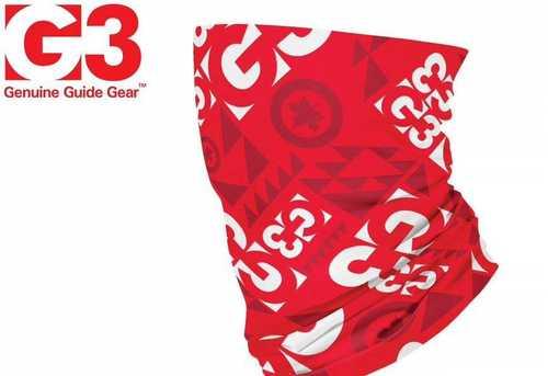 G3 Neck Gaiter Red (Шарф, Баф, Buff) Красный