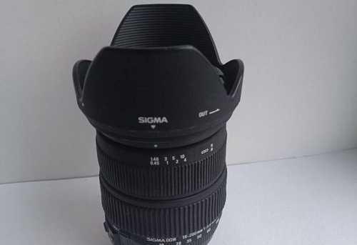 Sigma 18-200mm f/3.5-6.3 DC OS HSM for Nikon F