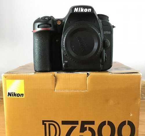 Nikon D7500 body (пробег 1тыс)