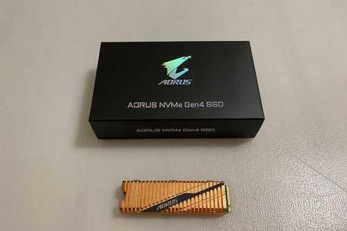 SSD M.2 500 гб gigabyte aorus NVMe Gen4