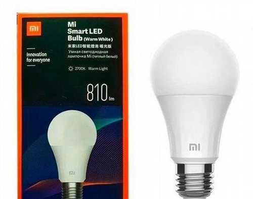 Умная лампочка Xiaomi Mi Smart LED Bulb (White)