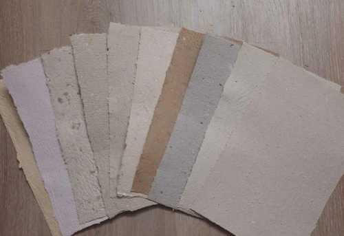 Набор бумаги ручного литья, 15 листов