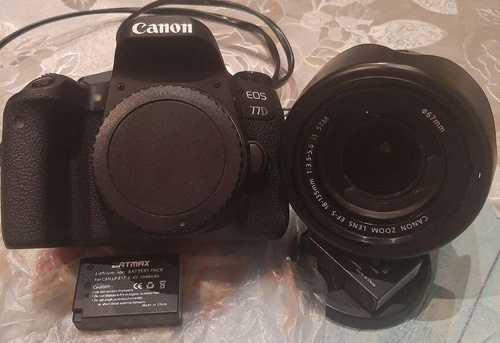 Canon eos 77d kit 18 135mm is STM