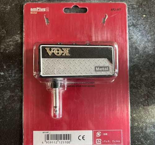 Гитарный усилитель Vox amplug 2 Metal