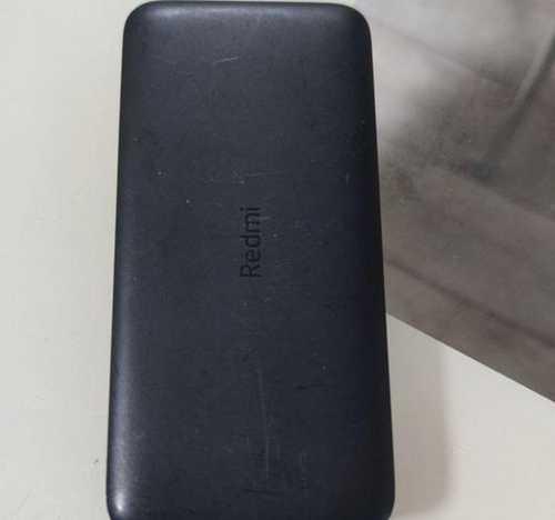 Повербанк Xiaomi Redmi Power Bank 20000 черный