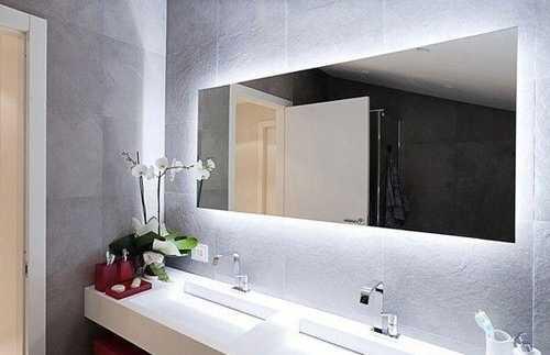 Зеркало с диодной подсветкой в ванную Malta