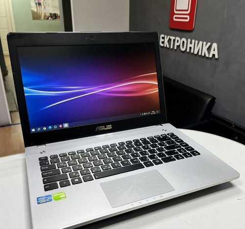 14" Ноутбук Asus (N46JV) i7 4700HQ(2.4)