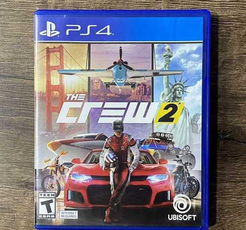 The Crew 2 диск с игрой PS4