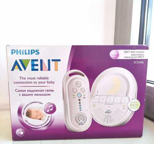 Радионяня philips avent scd506