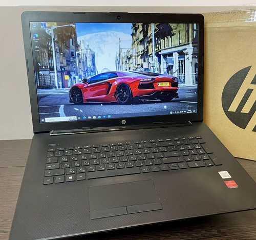 Большой HP 17" i5-10210 / 8RAM / Radeon / SSD