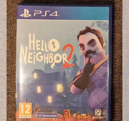 Диск на ps4 "Hello Neighbor2" Привет сосед 2