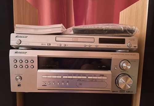 Ресивер + DVD pioneer