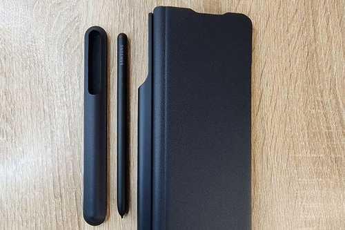 Чехол Flip Cover with Pen для Samsung Z Fold-3 5G