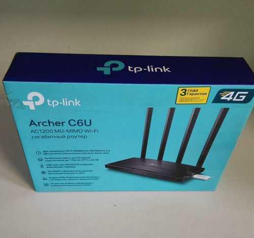 Роутер tp link archer c6u