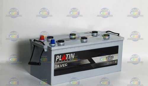 Аккумулятор Platin Silver 190Ач 1100 А на камаз