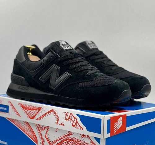 Черные кроссовки New Balance для стильных шагов