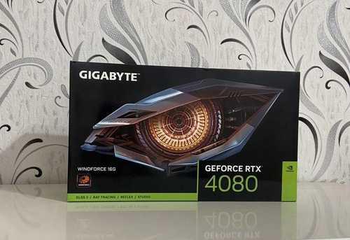 Видеокарта Gigabyte GeForce RTX 4080 Windforce