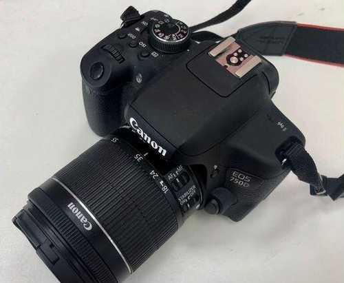 Фотоаппарат, Canon EOS 750D kit 18-55