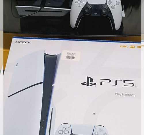 Sony Playstation 5 slim с дисководом и играми