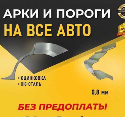 Арки Haval Jolion (Хавал Джолион) 0,8 мм