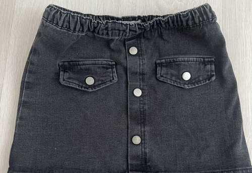 Юбка джинсовая для девочки 122