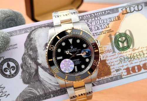 Часы мужские Rolex submariner механика сапфир