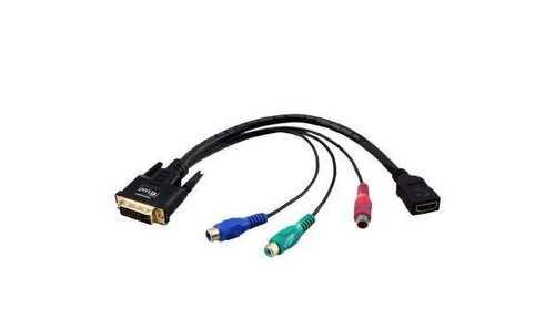 Переходник DVI-I(Dual) -hdmi-3RCA rexant 17-6833