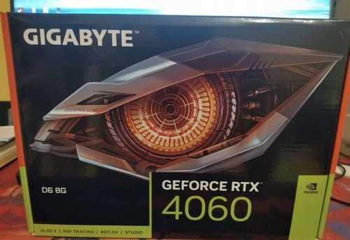 RTX 4060 8gb Gigabyte D6 Новая