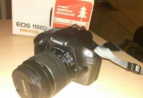 Продаю фотоаппарат Canon eos 1100 kit