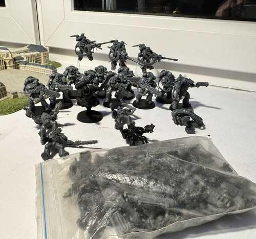 Warhammer 40000 миниатюры space marines ориг