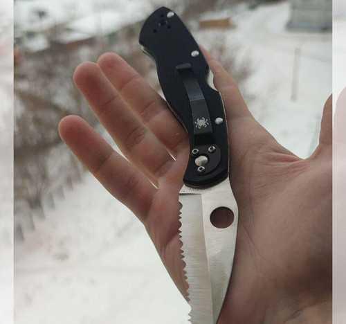 Нож складной spyderco