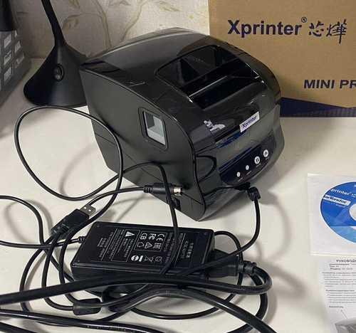 Принтер для термоэтикеток xprinter xp 365 b