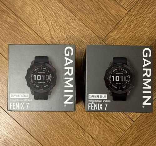 Garmin Fenix 7 Sapphire Solar Carbon Gray