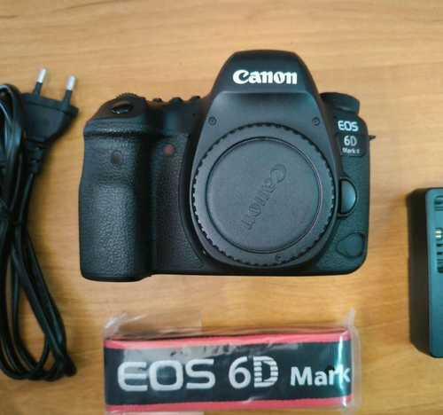 Canon eos 6d mark ii в отличном состоянии