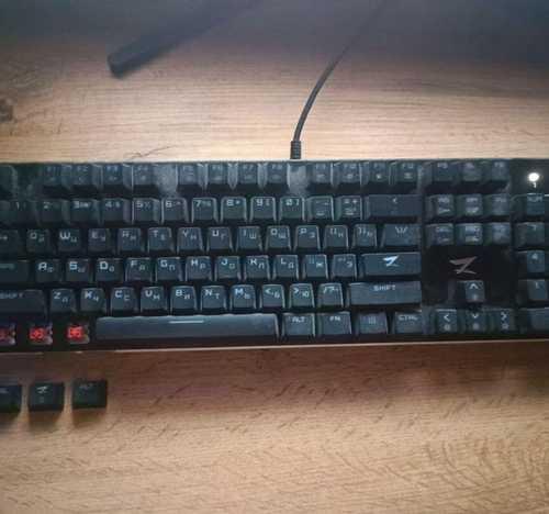 Игровая клавиатура zet blade pro red