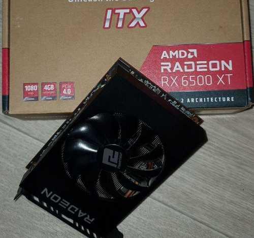 Видеокарта AMD Radeon rx 6500 xt