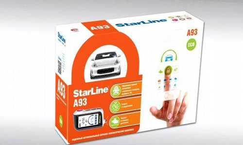 Сигнализация Starline A93 v2 ECO с автозапуском