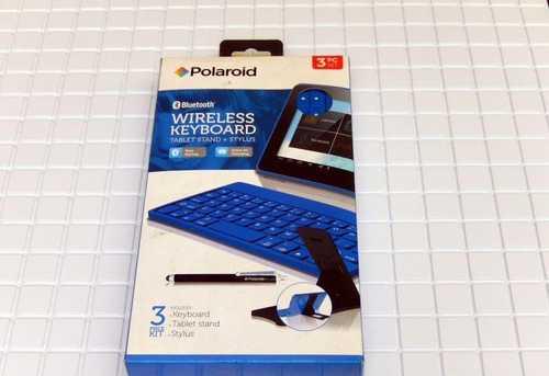 Bluetooth клавиатура, стилус и подставка Polaroid